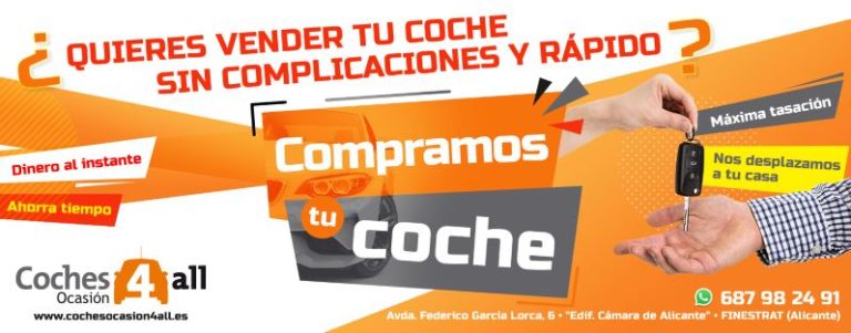 Coches Ocasión 4all | Compramos tu coche al mejor precio en 30 min